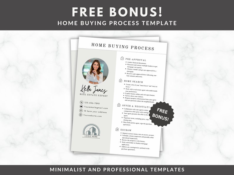 Just Sold Listing Letter Template, Just Sold Flyer, Real Estate Letter ...