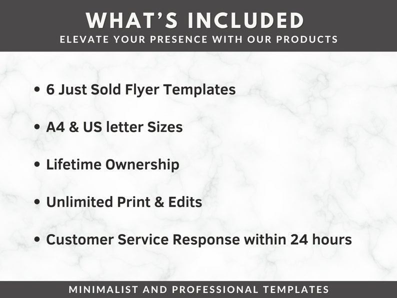 Just Sold Listing Letter Template, Just Sold Flyer, Real Estate Letter ...