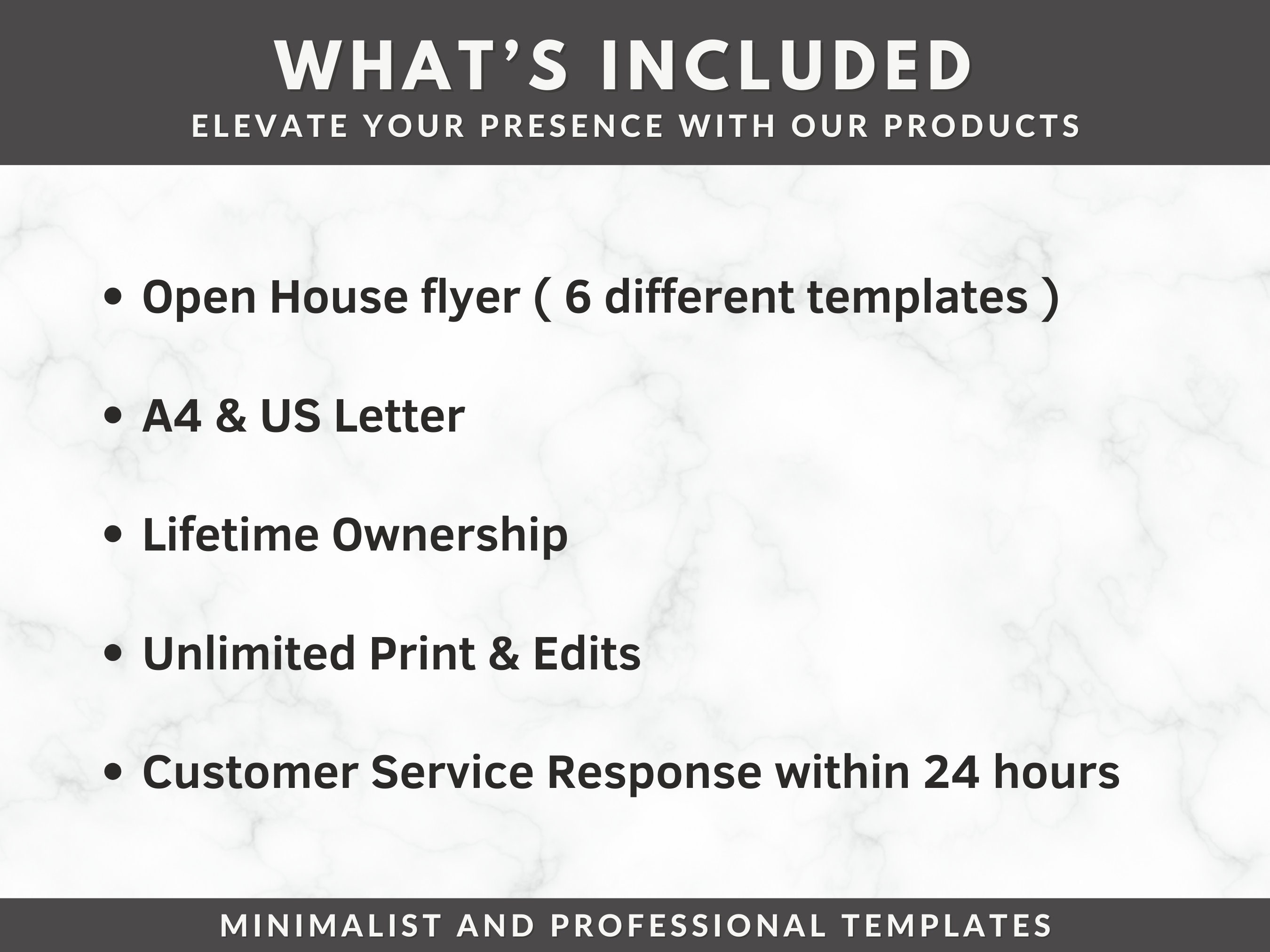 Neighborhood Flyer Templates for Open Houses, Real Estate Canva ...