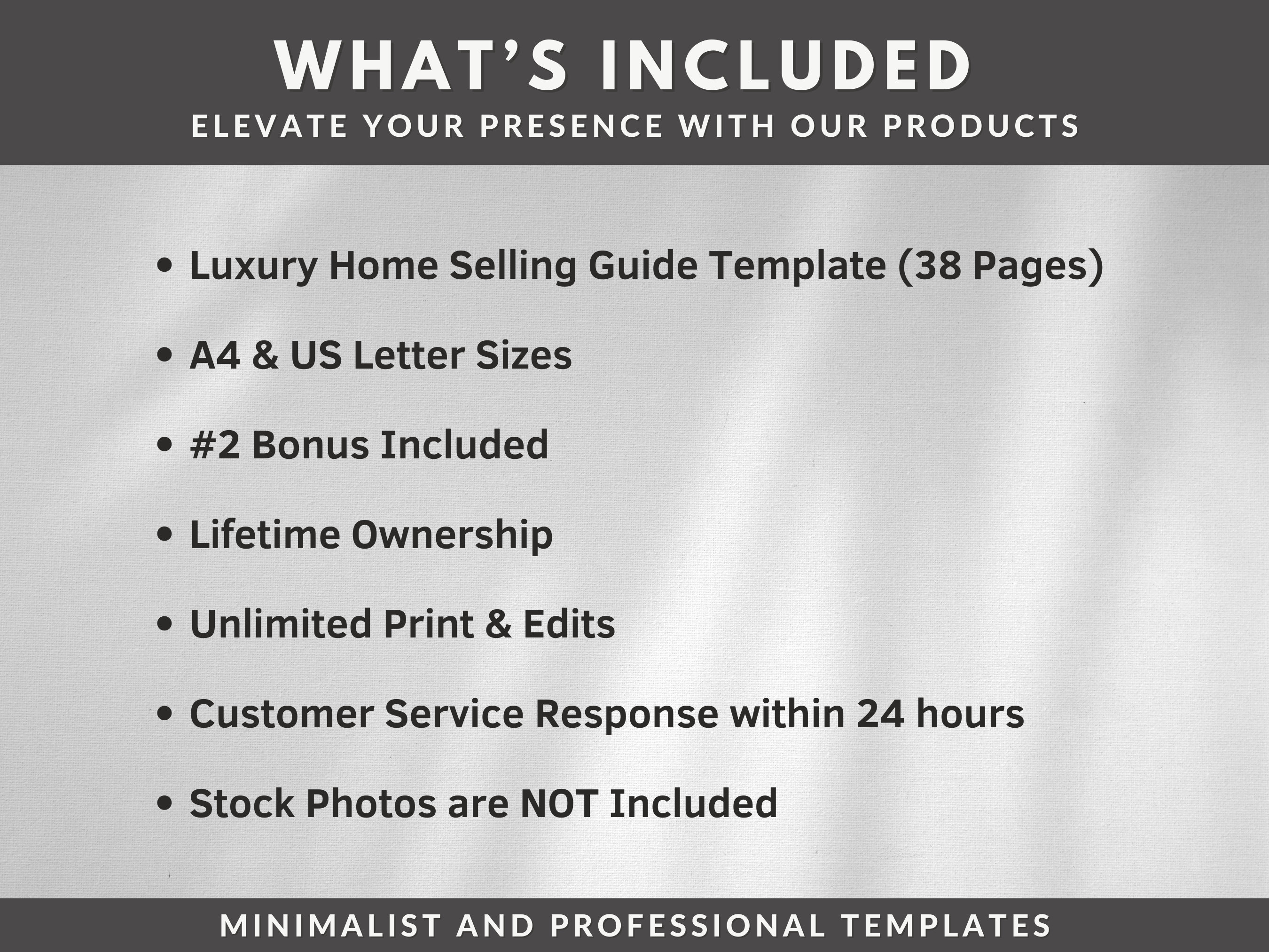 Luxury Seller Pre-listing Presentation, Real Estate Template, Real ...