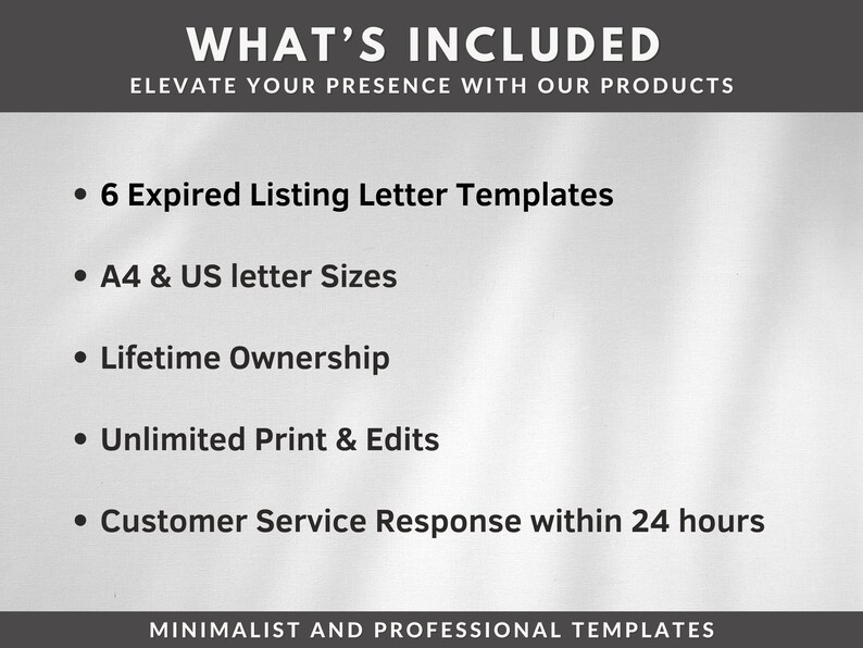 Expired Listing Letter for Real Estate, Realtor Listing Presentation Guide, Home Seller Listing ...
