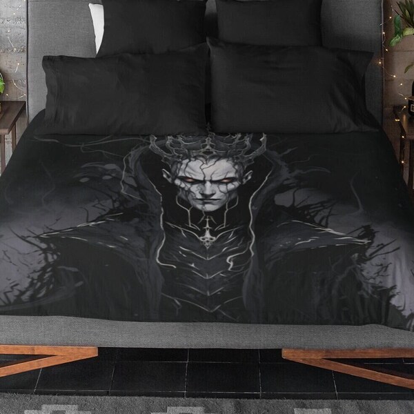 Black Bedding - Etsy