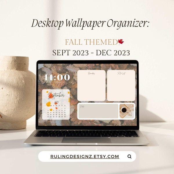 September Aesthetic Desktop Wallpaper - Etsy