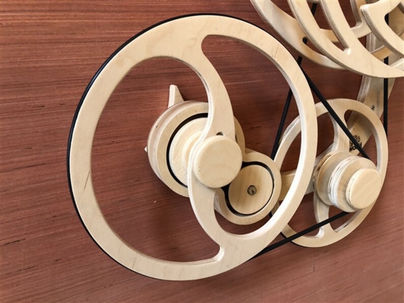 Kinetic Wood Sculpture Wall Art Flower - Etsy