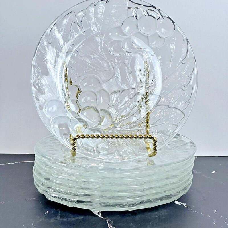 Clear Plates - Etsy