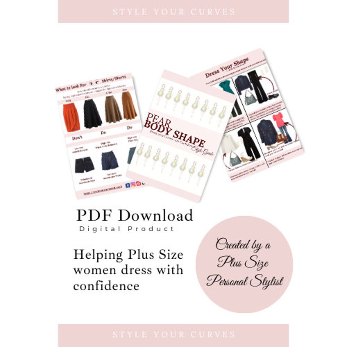 Plus Size Pear Body Shape Style Guide - Etsy