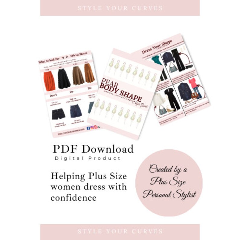 Plus Size Pear Body Shape Style Guide - Etsy