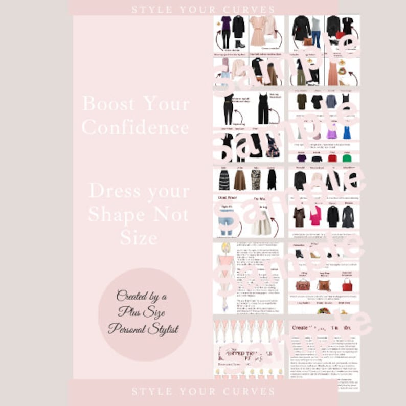 Plus Size Inverted Triangle Body Shape Style Guide - Etsy