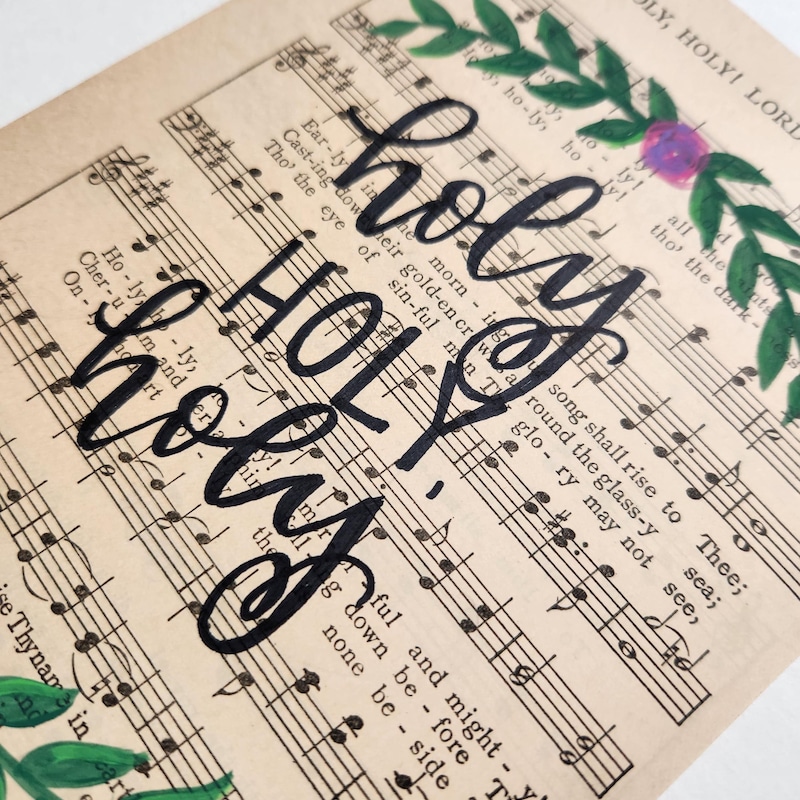 Hymn Wall Art - Etsy
