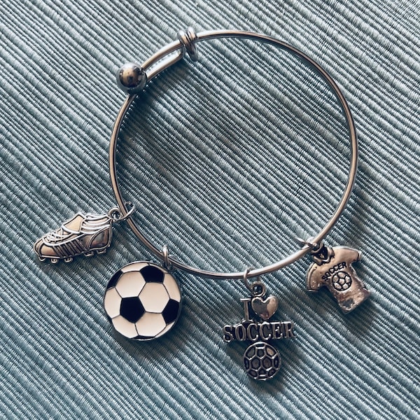 Soccer Charm - Etsy
