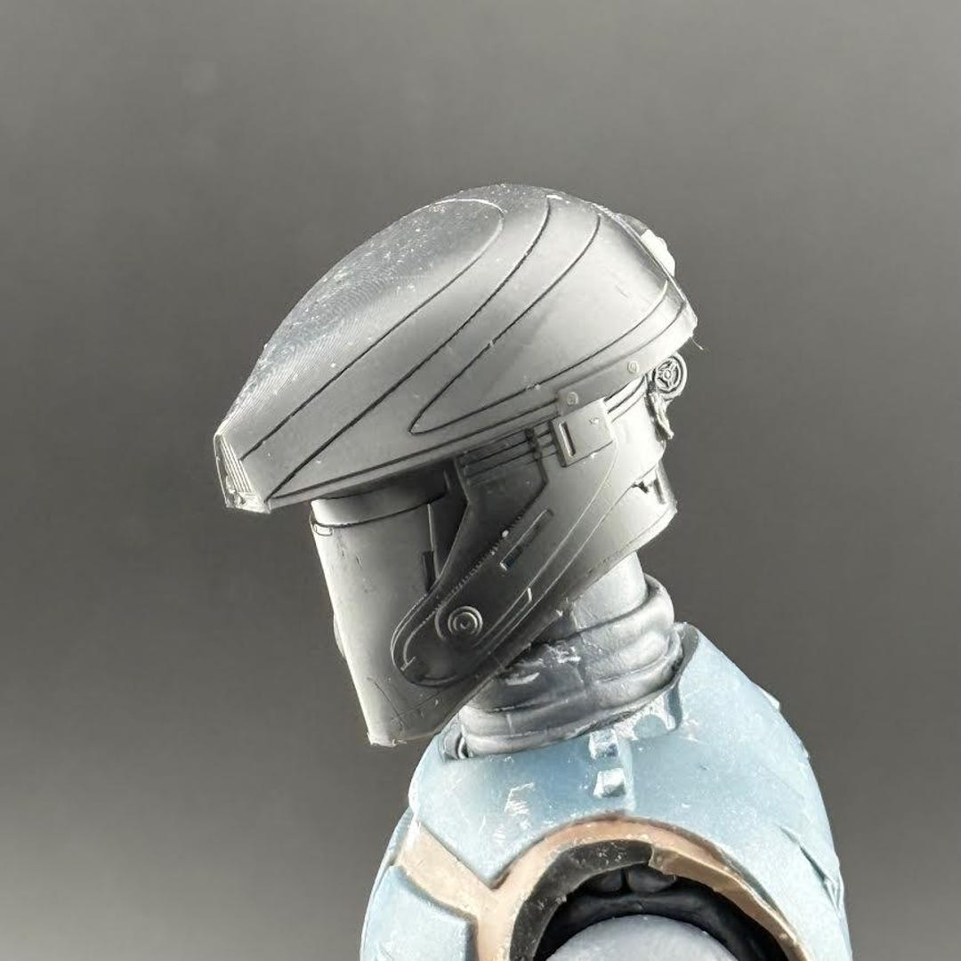 Captain Silvo Helmet for Action Figures - Etsy