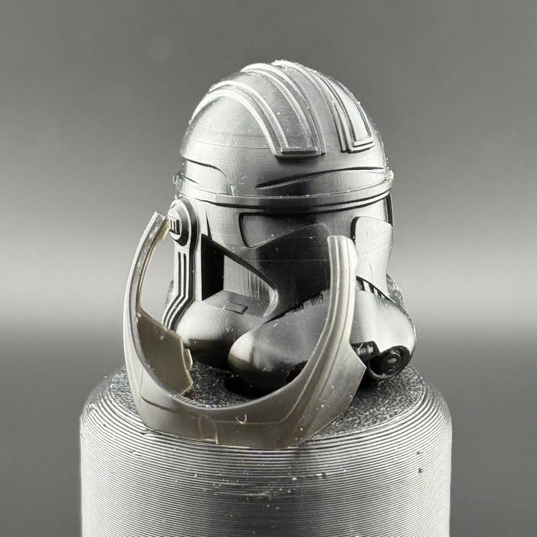 Phase 2 Clone Heavy Helmet W/ Removable Visor for Action Figures - Etsy