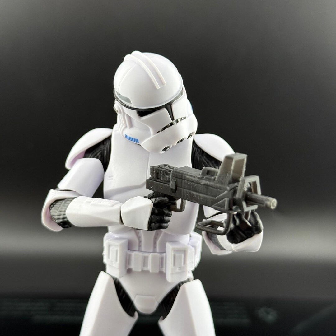 Trandoshan SMG ACP Repeater Blaster Custom Action Figure Accessory - Etsy