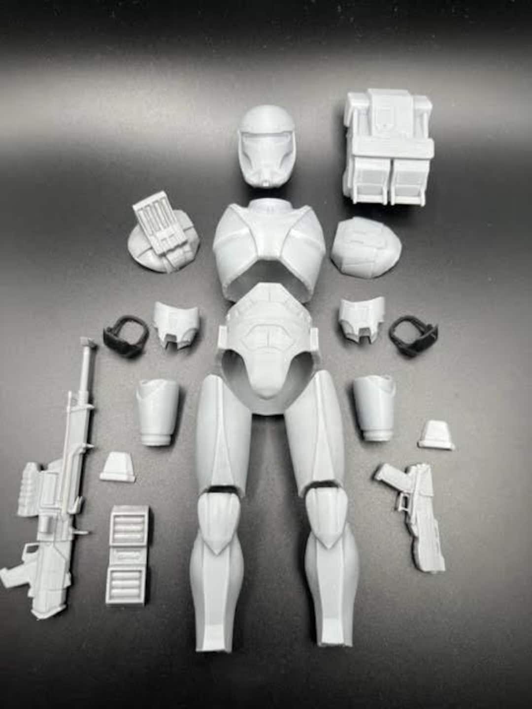 Sev Republic Commando Kit 1:12 Scale for Action Figures - Etsy