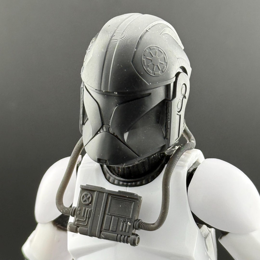 P1 Clone Pilot Helmet & Chest Box for Action Figures - Etsy