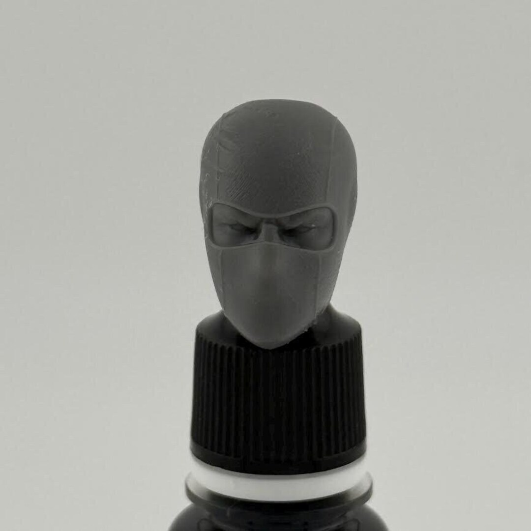 Ninja Head Sculpt 1:12 Scale - Etsy