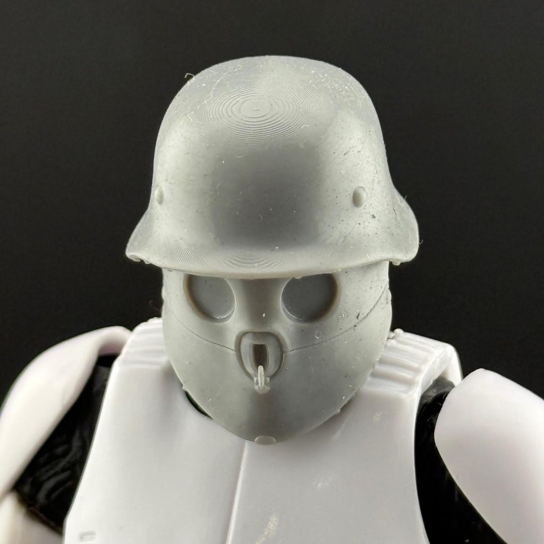 Black Guard Custom Action Figure Helmet - Etsy