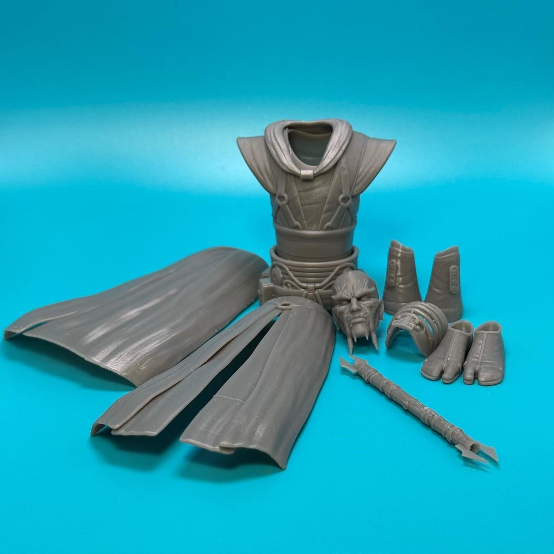 Darth Vindican Custom Action Figure Kit - Etsy