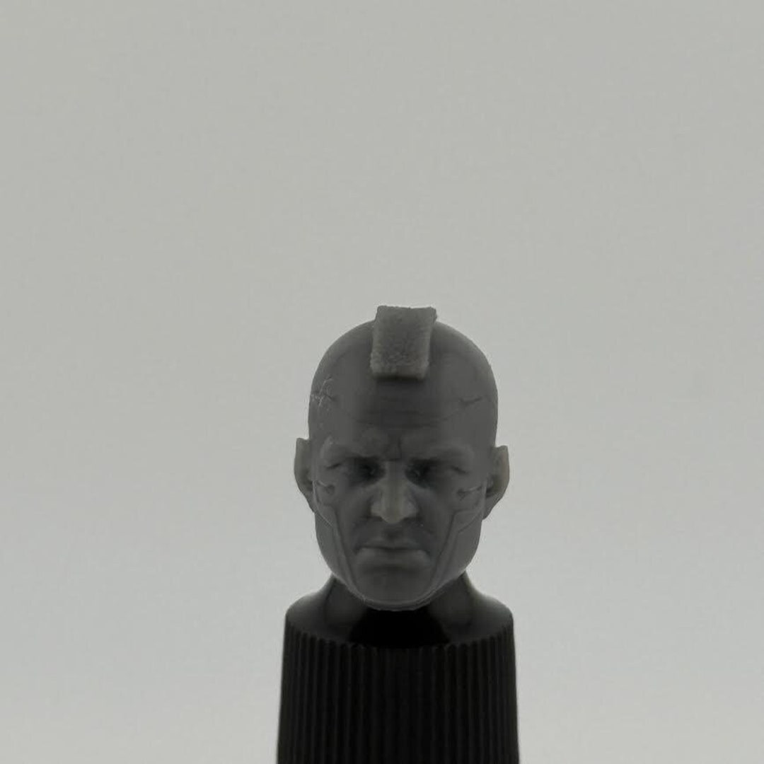 Cyber Punk Mohawk Male Head Sculpt 1:12 Scale - Etsy