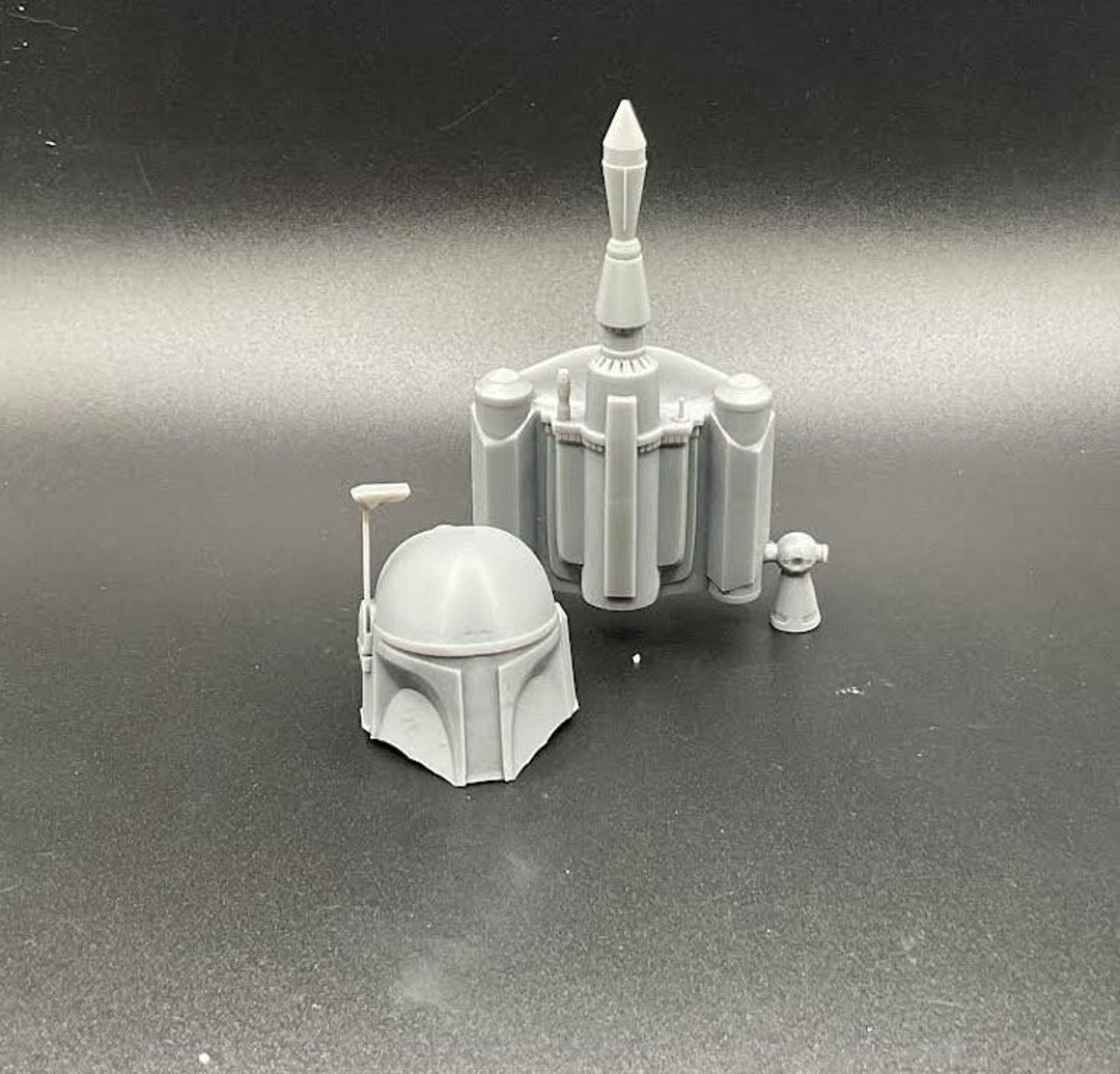 Basic Mando Helmet and Jetpack 1:12 Scale - Etsy