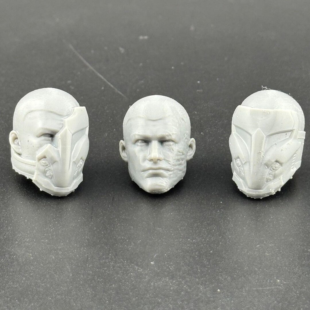 Arcann Custom Head Sculpt for Action Figures - Etsy