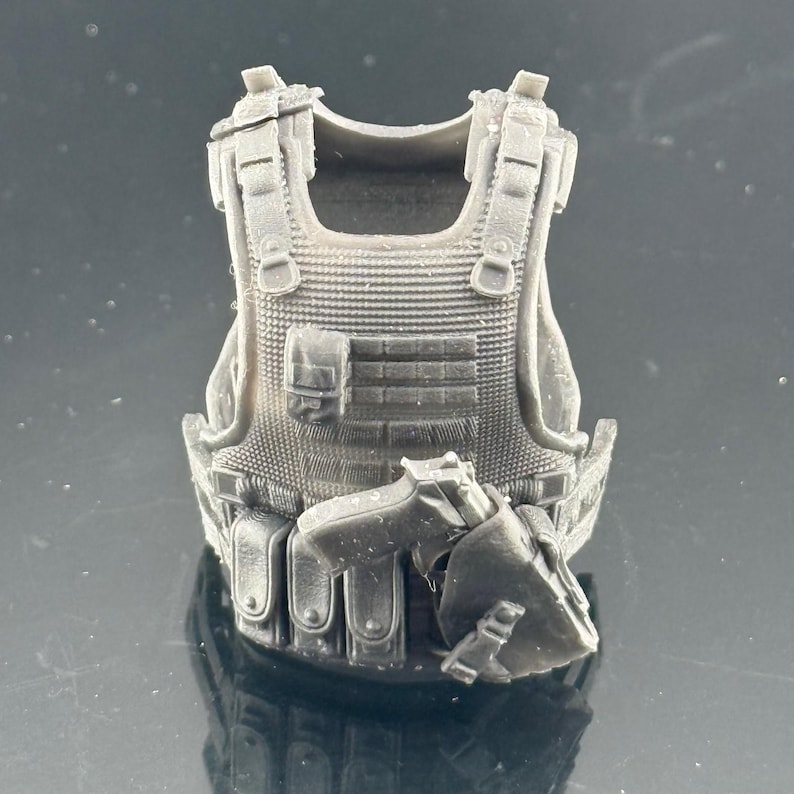 Battle Strike Vest for Custom Action Figures - Etsy