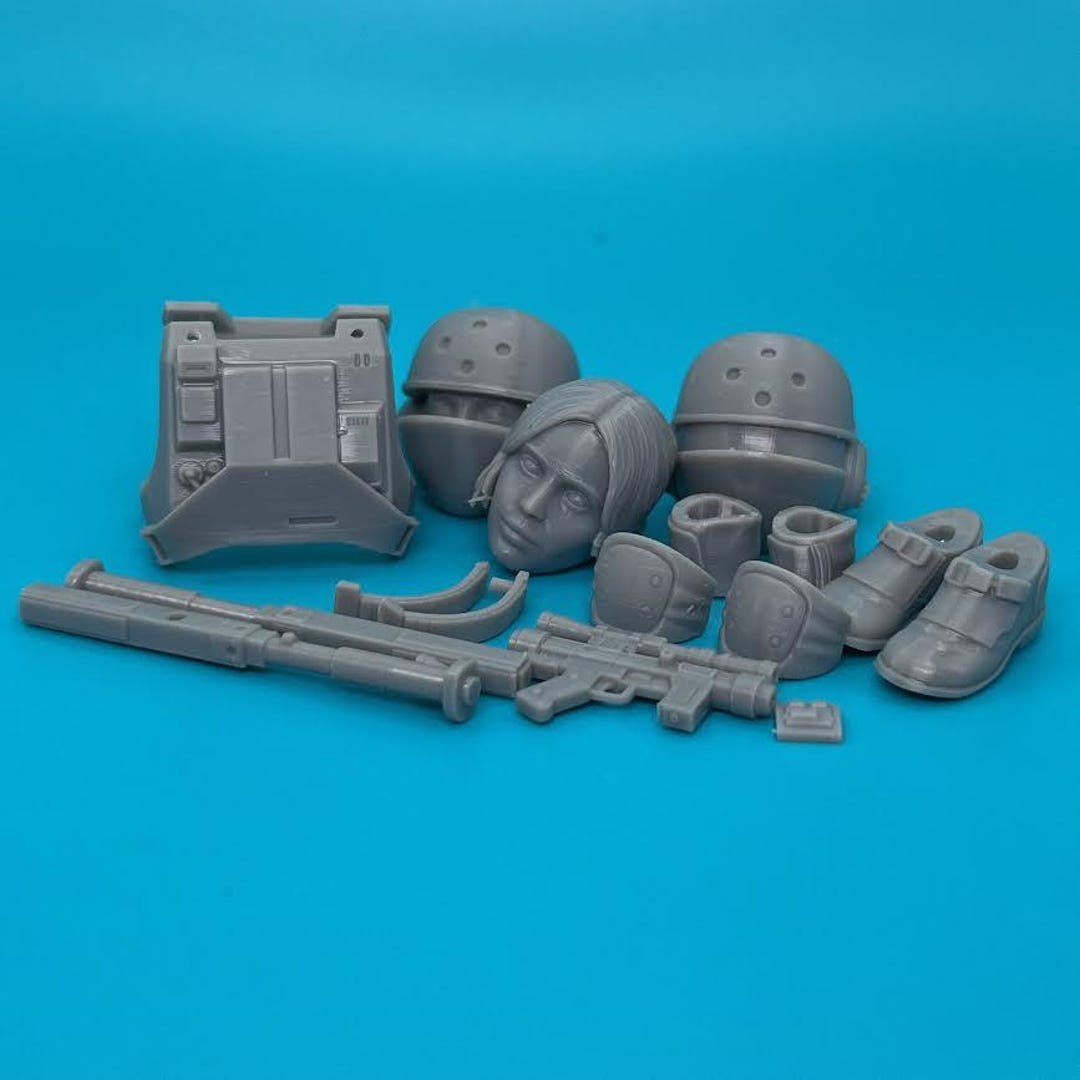 Jyn Erso Imperial Disguise Custom Action Figure Kit - Etsy