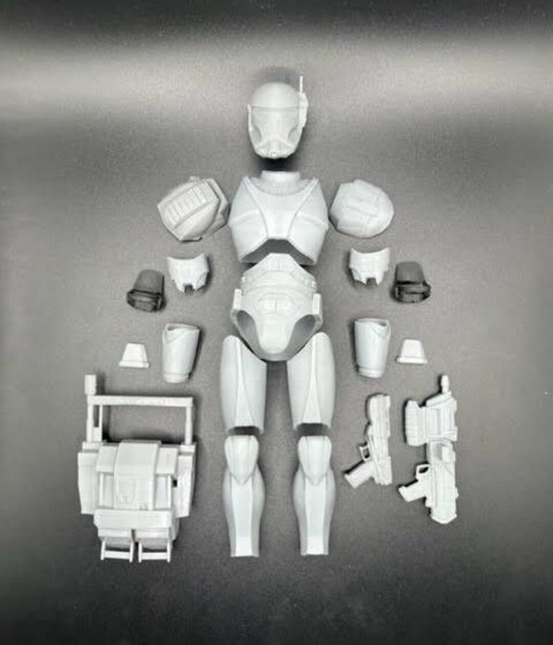 Fixer Republic Commando Custom Action Figure Kit - Etsy