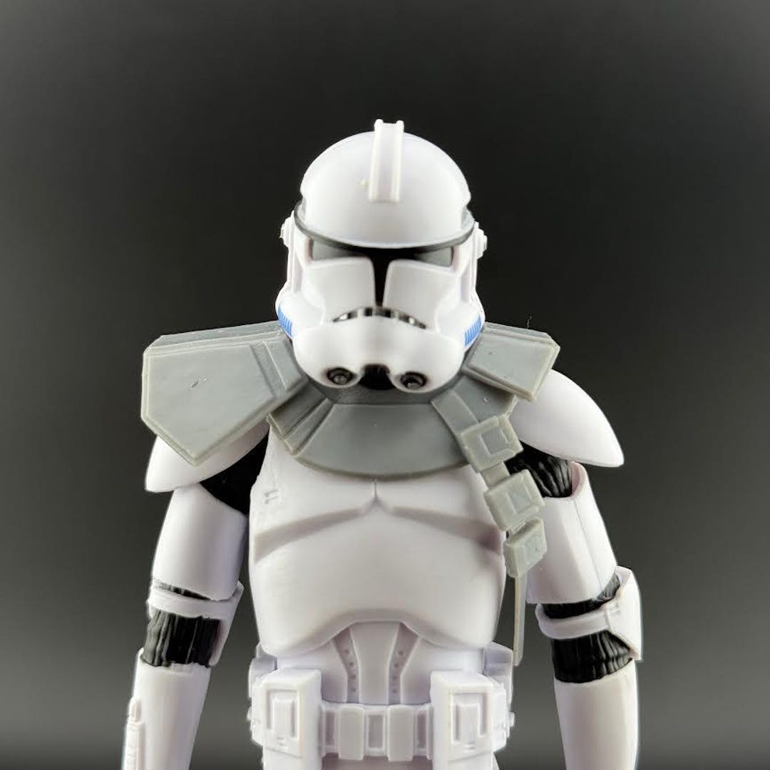 Clone ROTS W/bandolier Pauldron for Custom Action Figures - Etsy