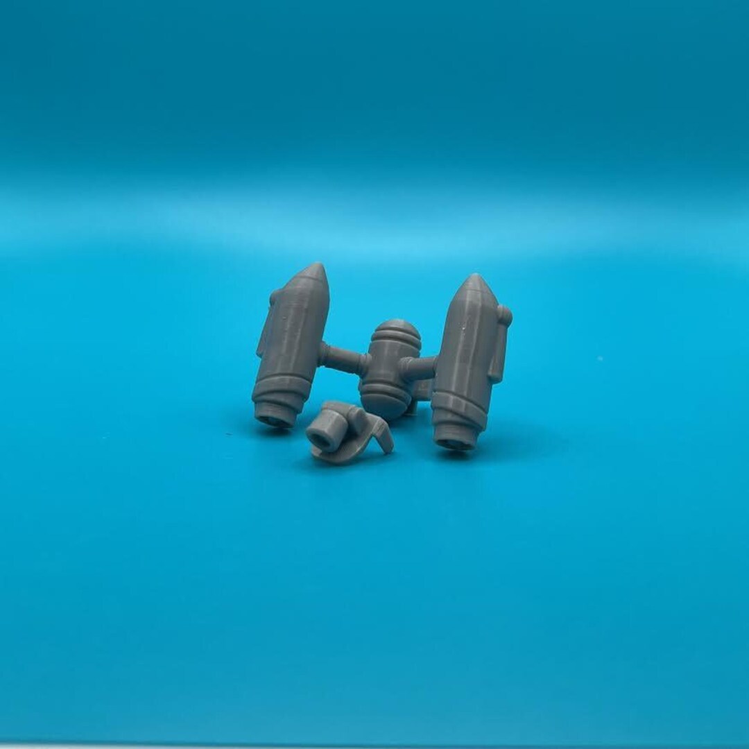 B1 Battle Droid Jetpack and Headlamp Custom Action Figure Kit - Etsy