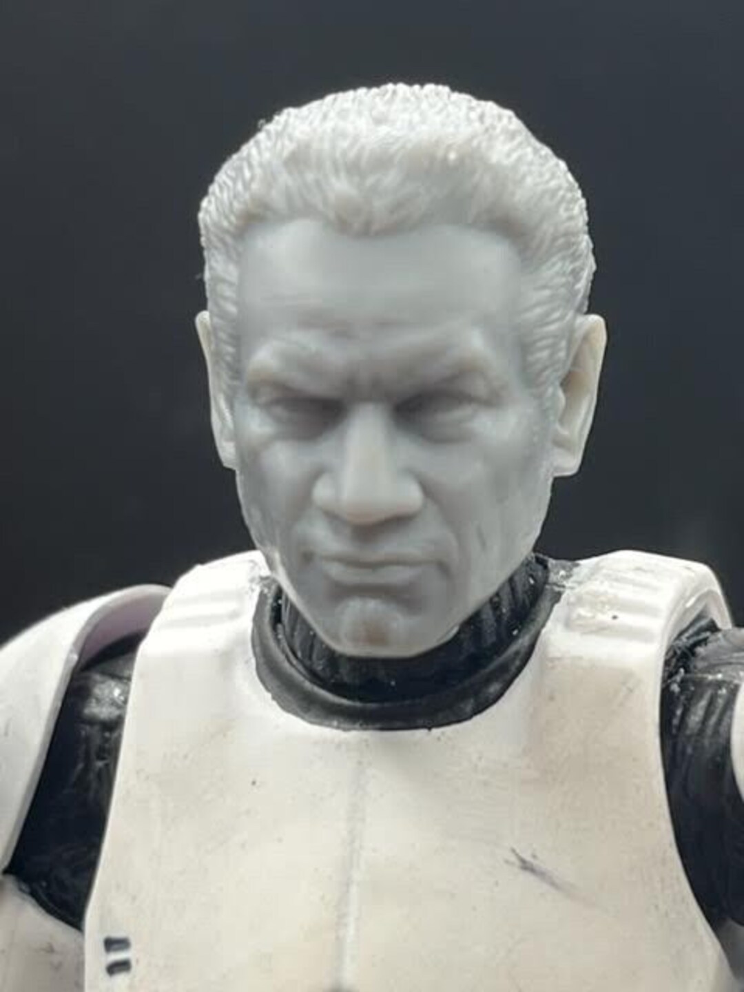 Sideburns & Gotee Clone Head 1:12 Scale - Etsy