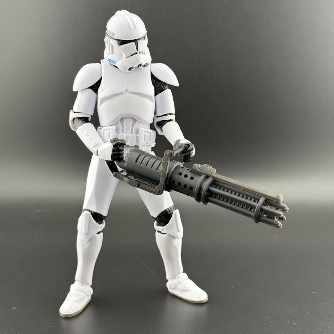 Z-6 Rotary Blaster Cannon for Action Figures - Etsy