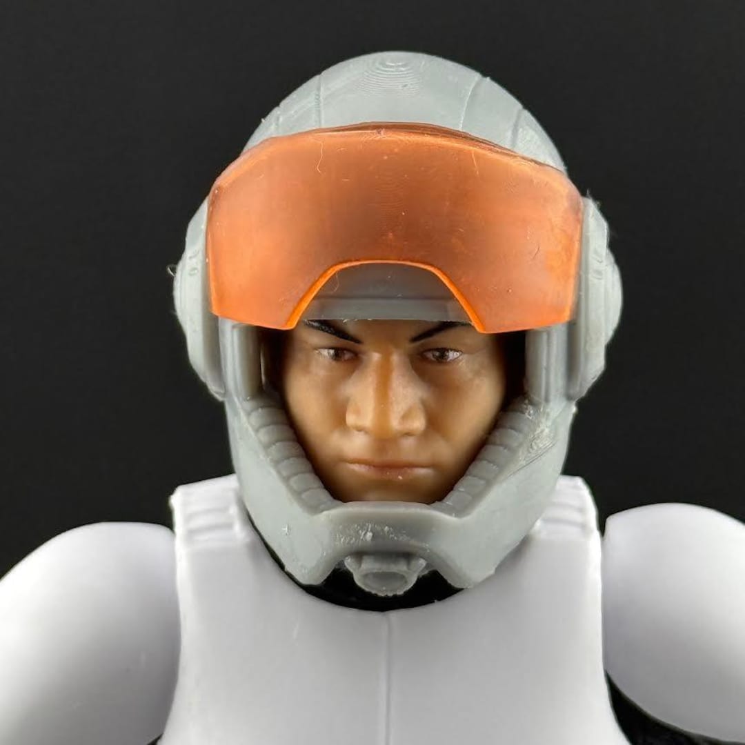 New Republic Trooper Custom Action Figure Helmet - Etsy