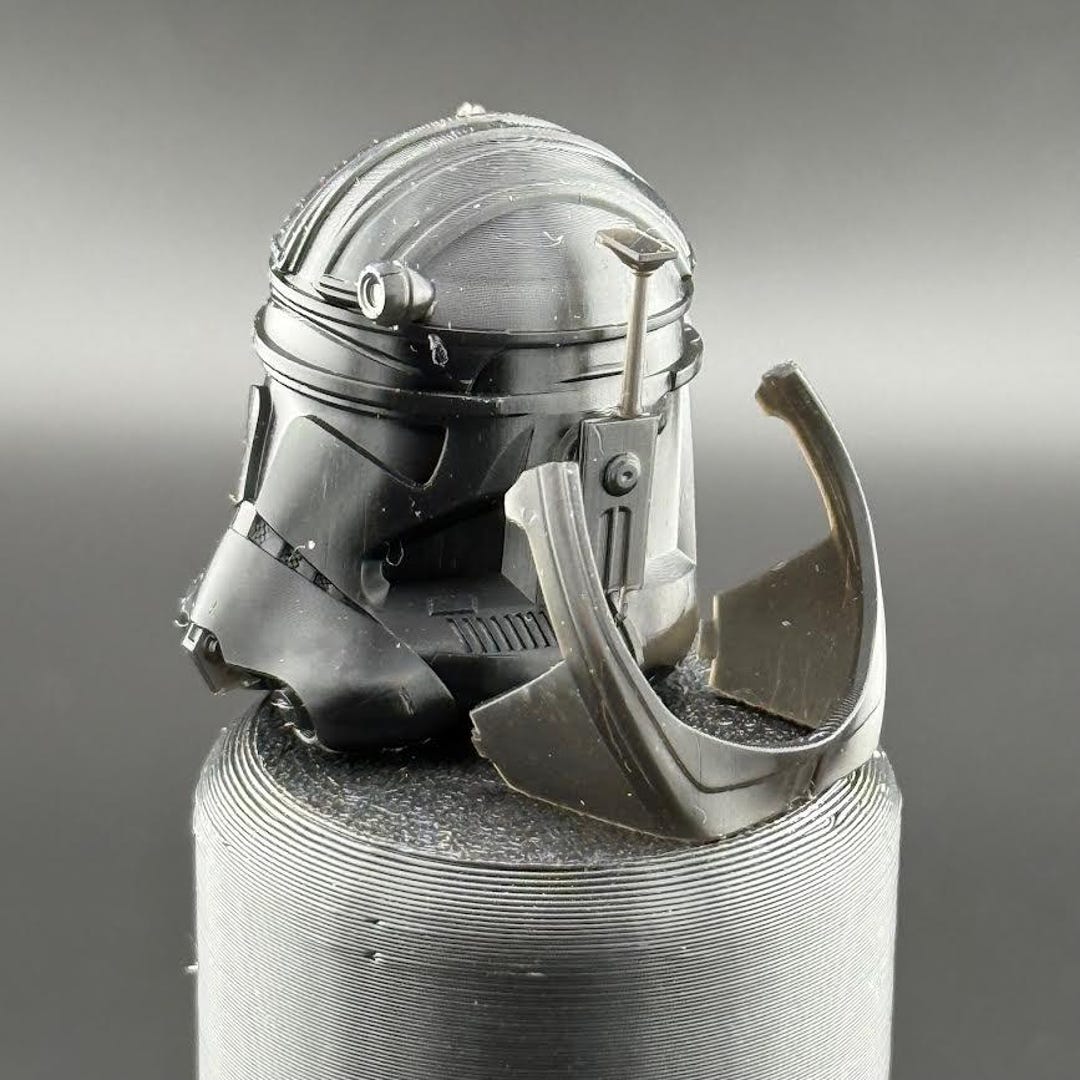 Phase 2 Clone Commander Helmet W/ Removable Visor for Action Figures - Etsy