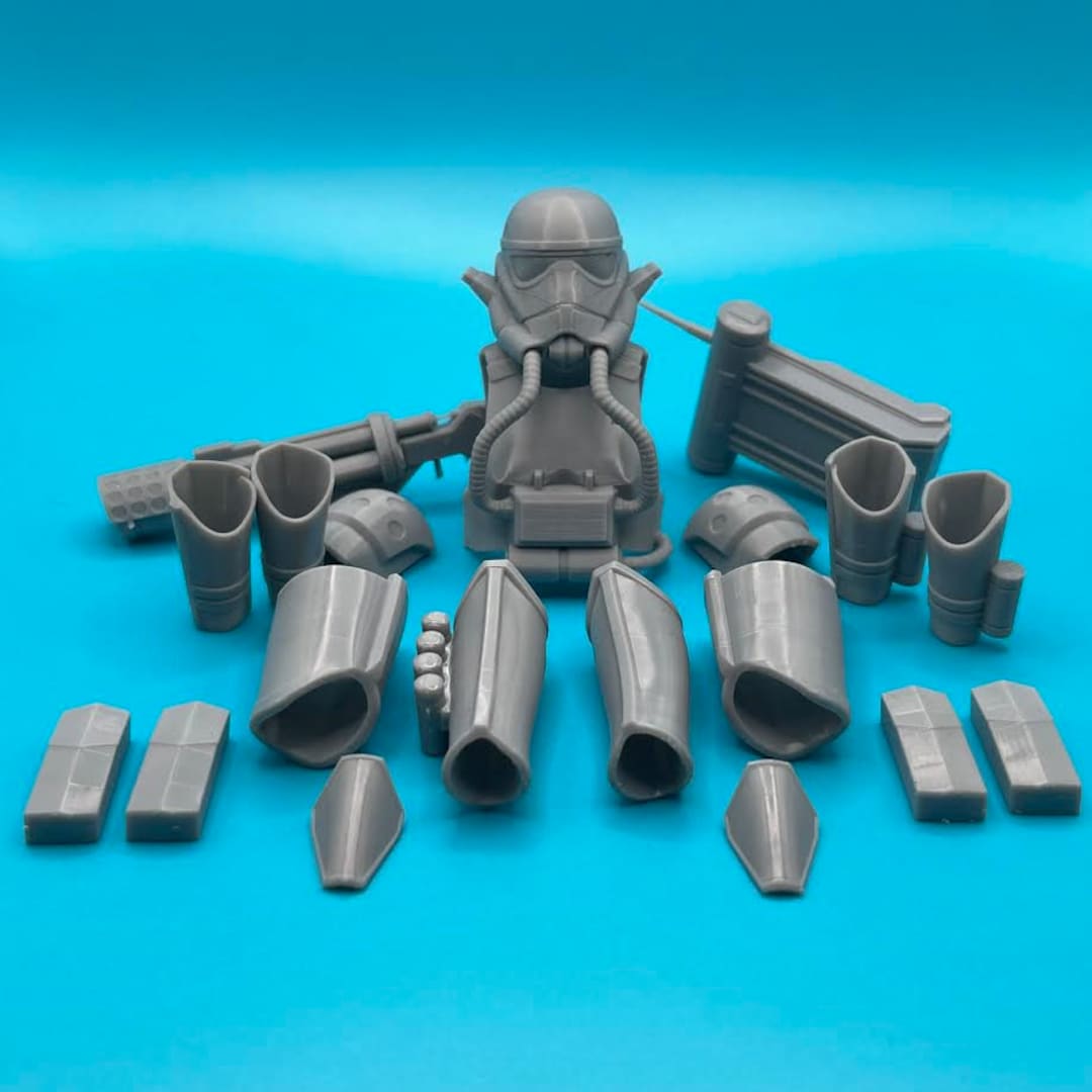 EVO Trooper Custom Action Figure Kit - Etsy