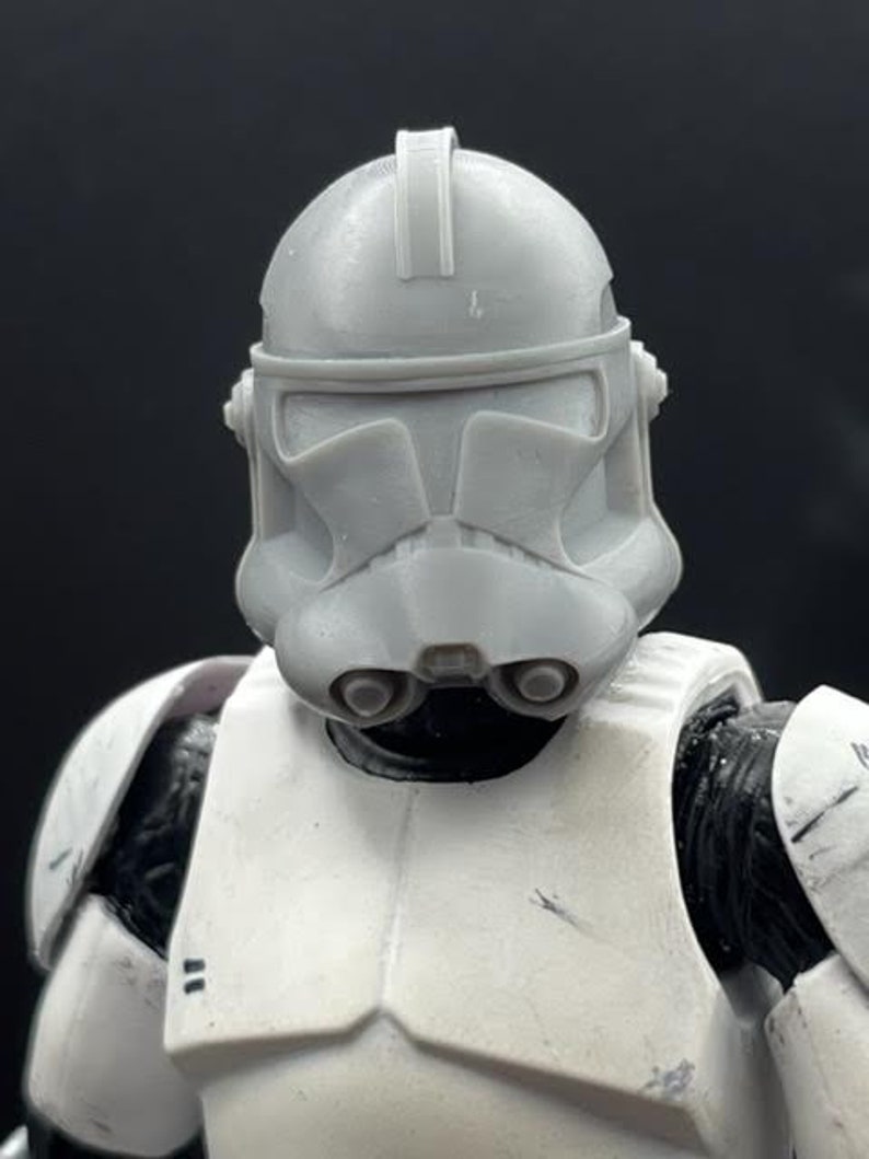 Clone Gree Helmet (back Tube Strips) Phase 2 1:12 Scale for Action ...