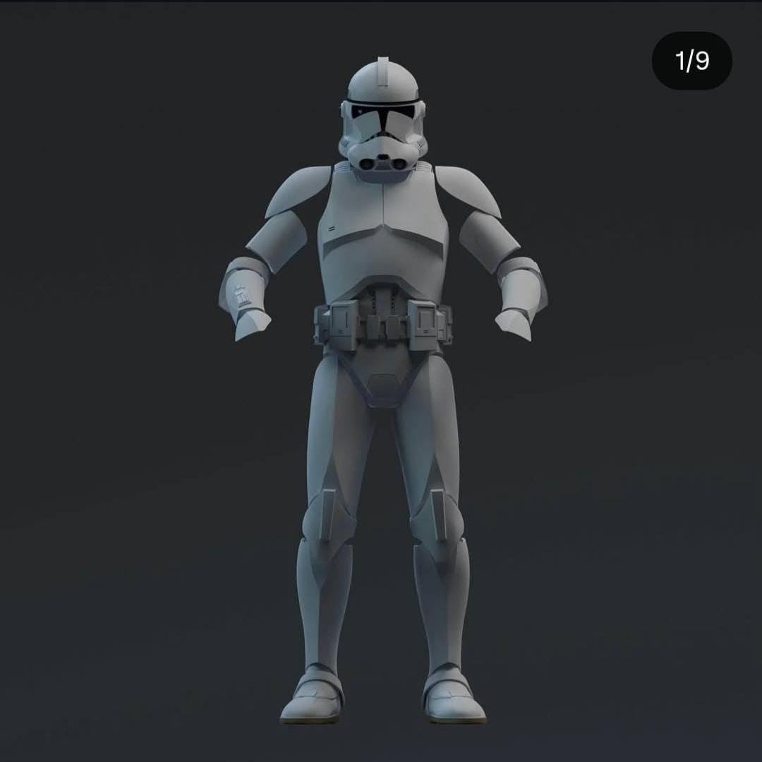 Custom Clone Armor Kit for Action Figures - Etsy