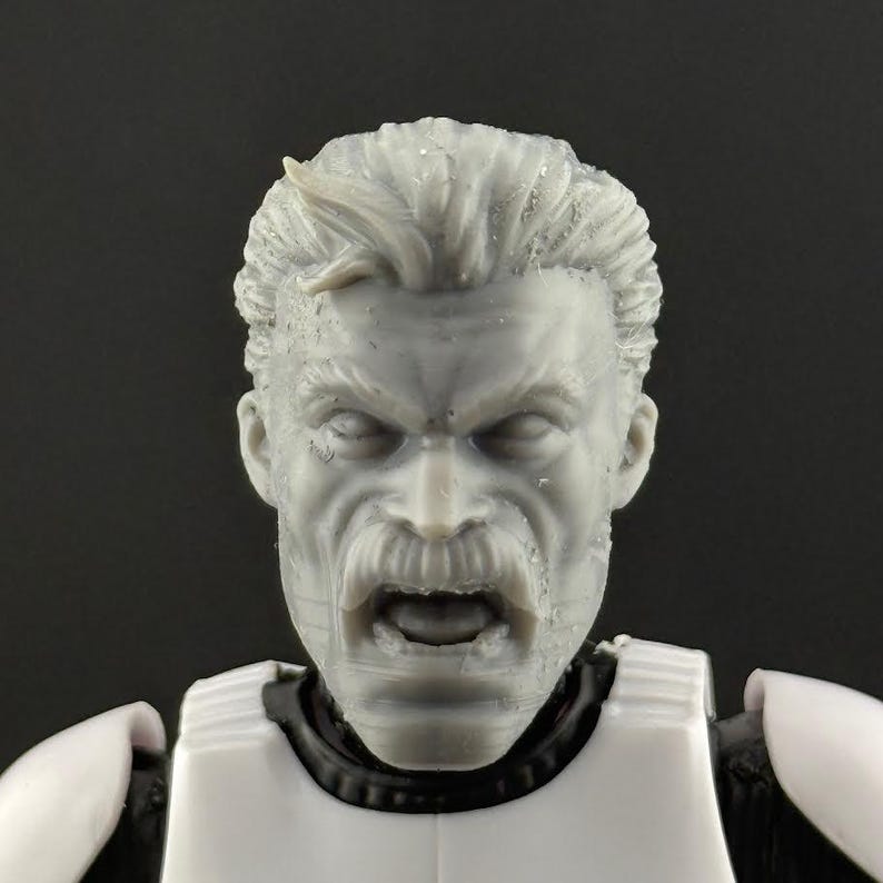 Omni Man Head Sculpt for Action Figures - Etsy