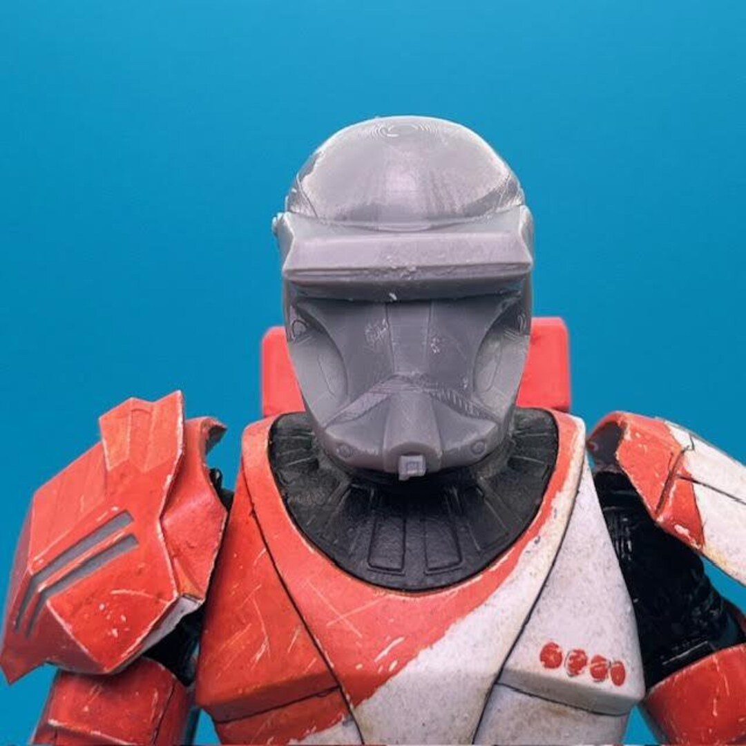 Republic Commando (OG) Macro Binoculars Helmet 1:12 Scale for Action ...