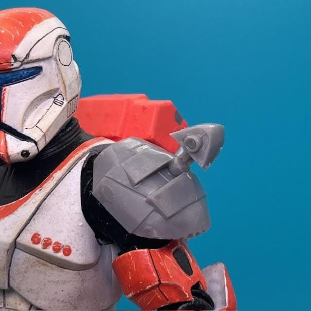 Republic Commando Light Attachment Shoulder 1:12 Scale for Action ...