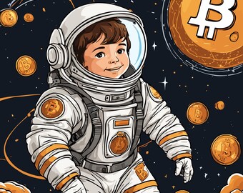 Bitcoin Poster, Bitcoin Logo Print, Crypto Poster, Bitcoin Printable ...