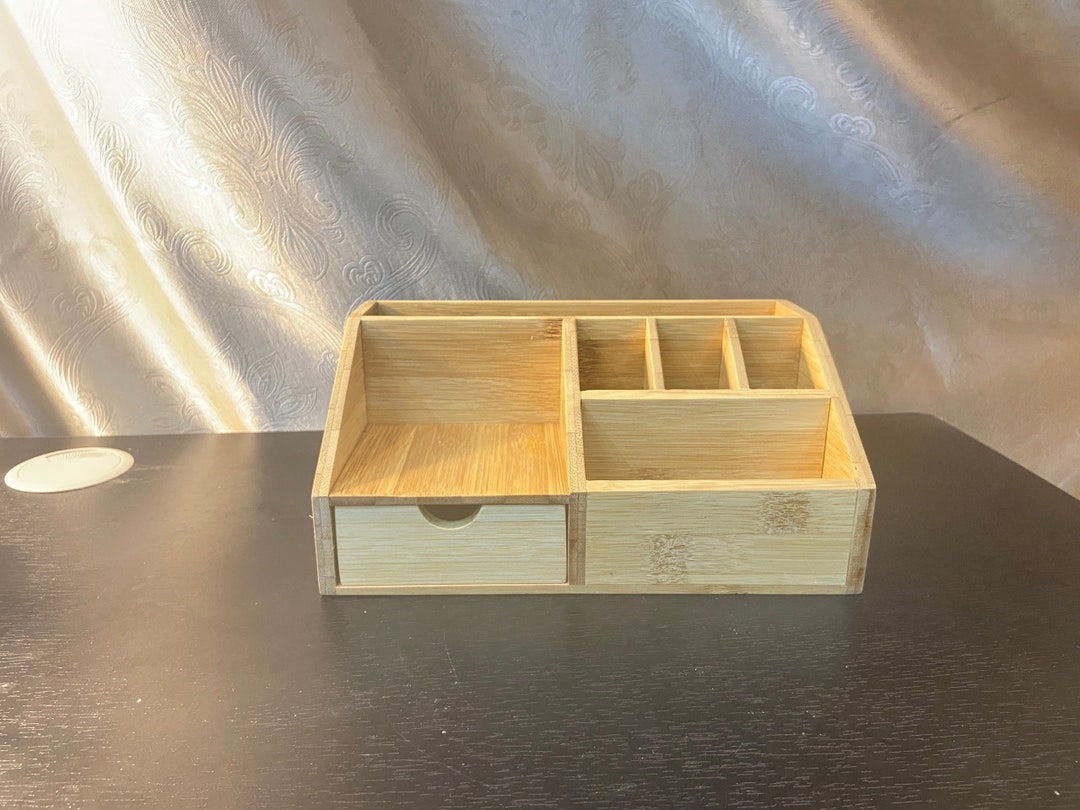 Desk Organiser Wooden Desk Tidy Office Stationery Desktop - Etsy