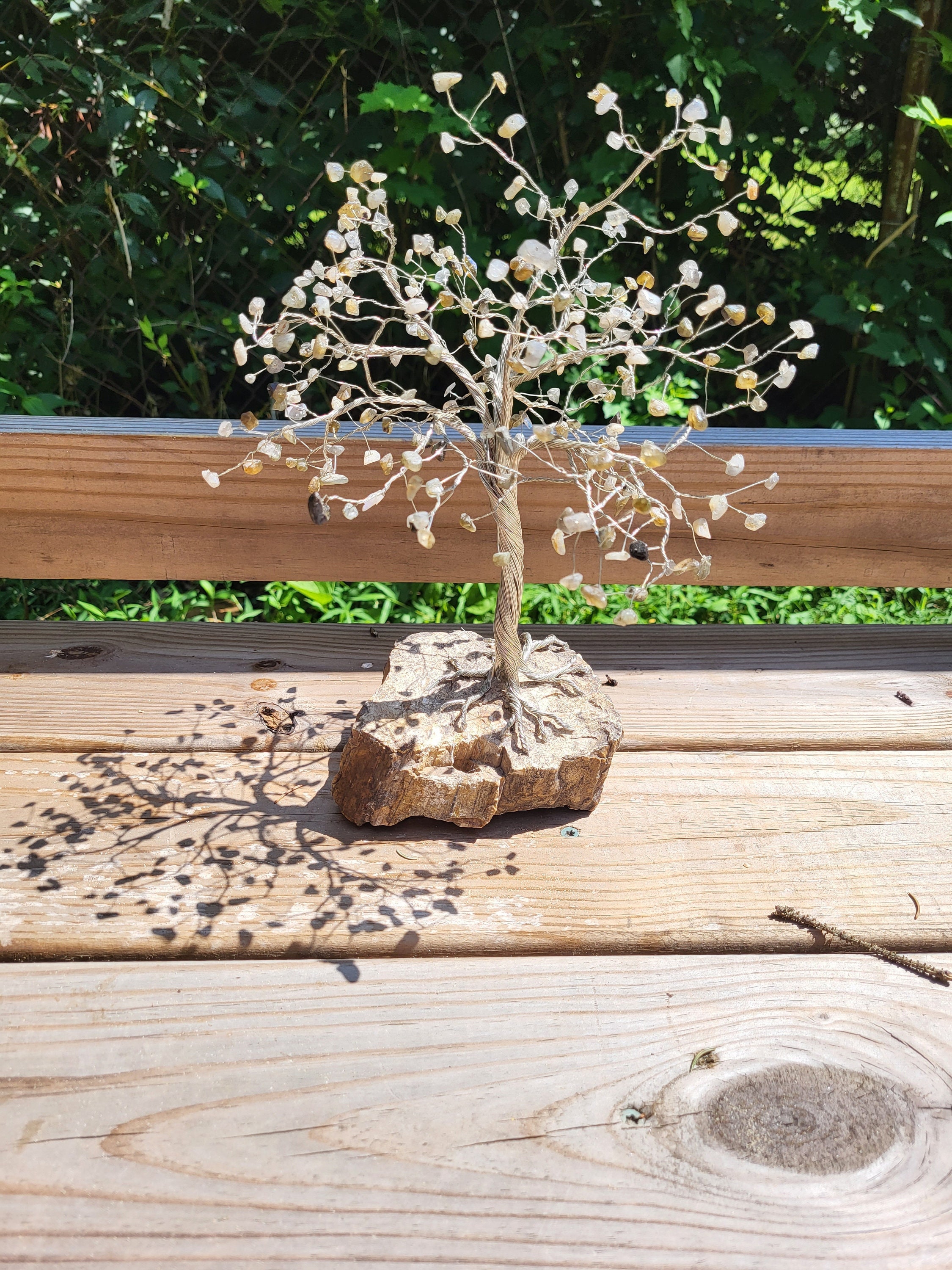 Labradorite Wire Tree Sculpture - Etsy