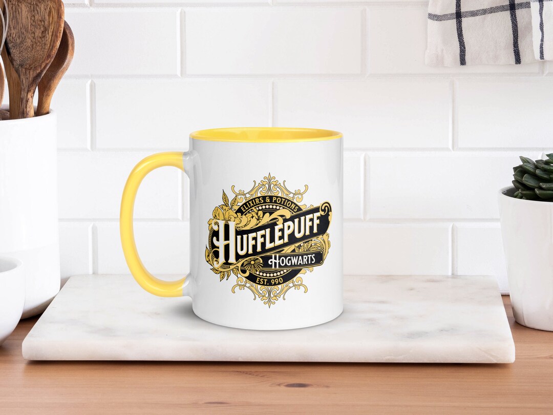 Vintage-inspired House Pride Loyalty Ceramic Mug Yellow & - Etsy UK