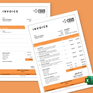 Simple Invoice Template | Invoice Template | Invoice for Small ...