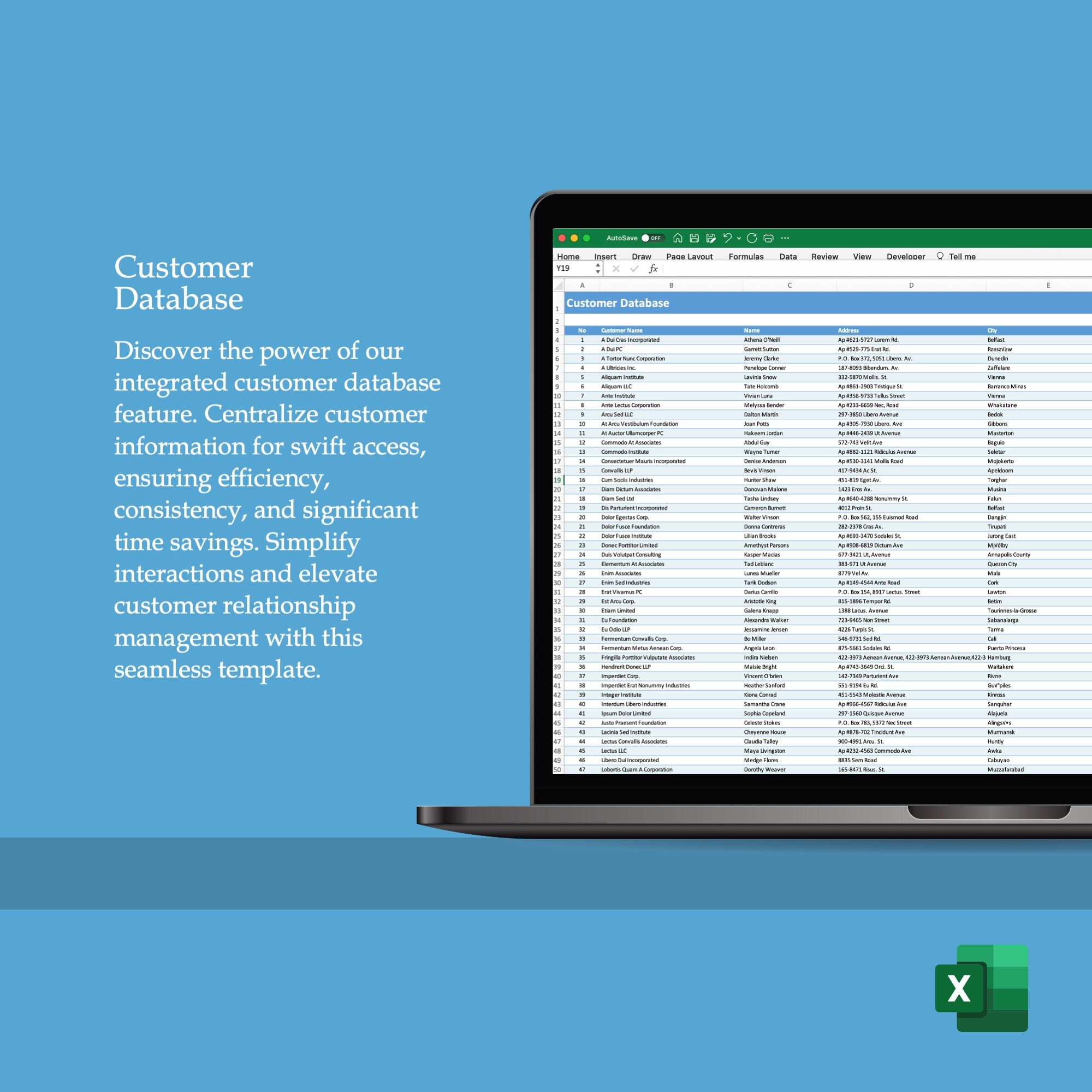 Simple Sales Invoice for Home and Small Office Invoice With Item Discounts Customizable Customer ...