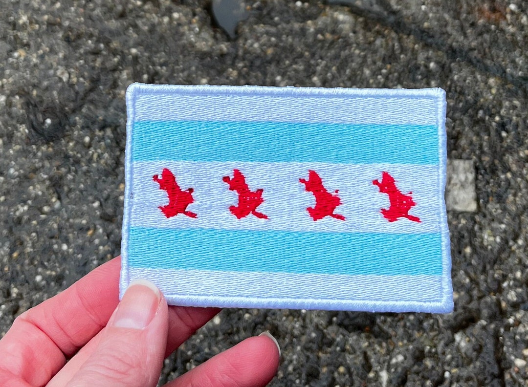 Chicago Rat Hole Flag - Etsy