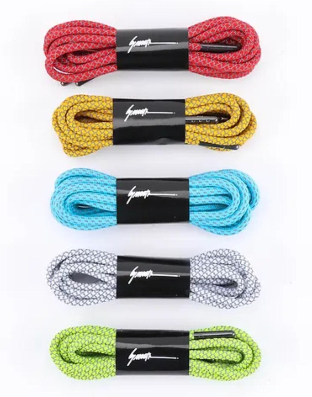 Reflective Rope Laces | Multipack | Lace Swap | Multicolor | 5 Pack - Etsy