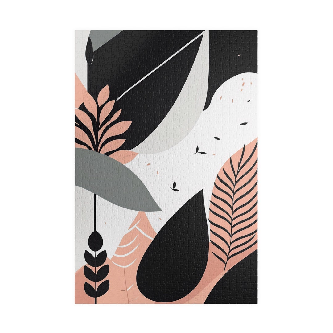 Scandinavian Design Jigsaw Puzzle Modern Line Art, 110-1014 Pieces ...