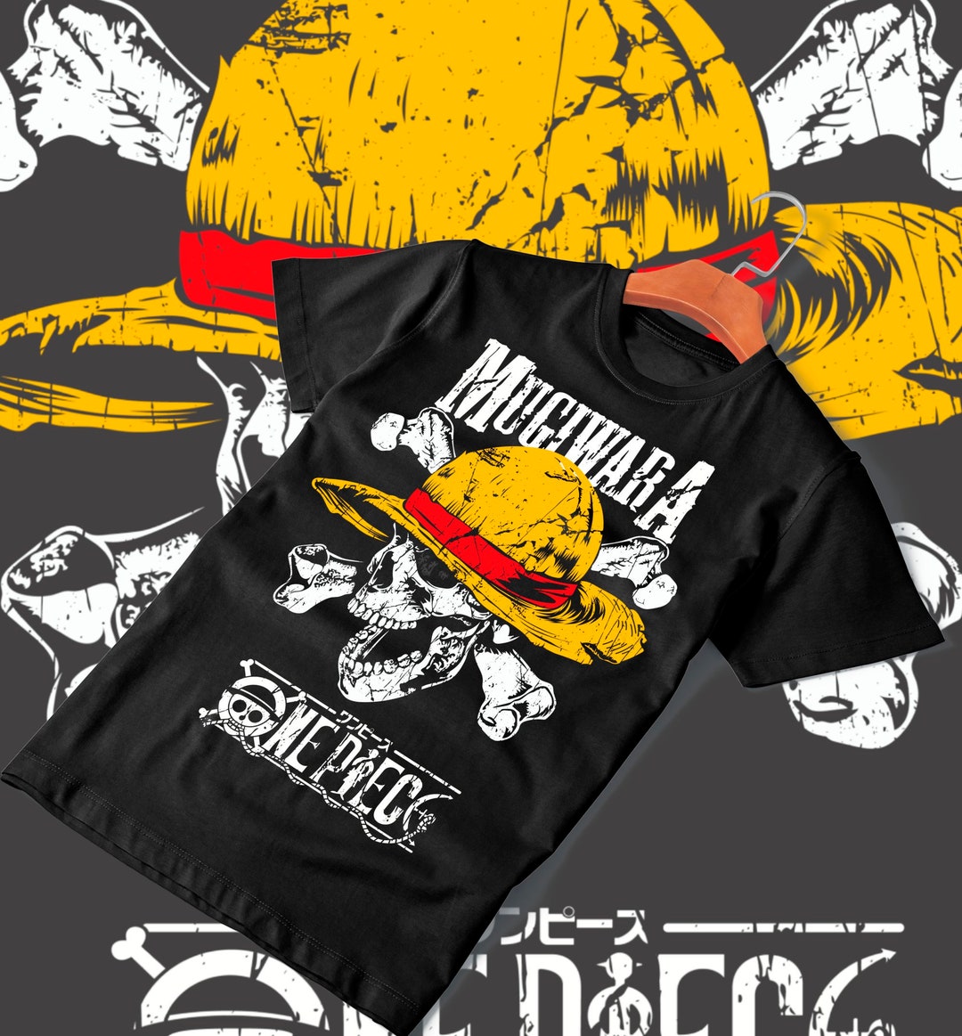 Unisex T-shirt With Straw Hat Mugiwara Pirates Graphic - Etsy